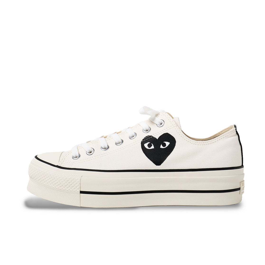 COMME des GARCONS PLAY x CONVERSE - Allstar Low- (White) [ AZ-K125-001 – cotwohk