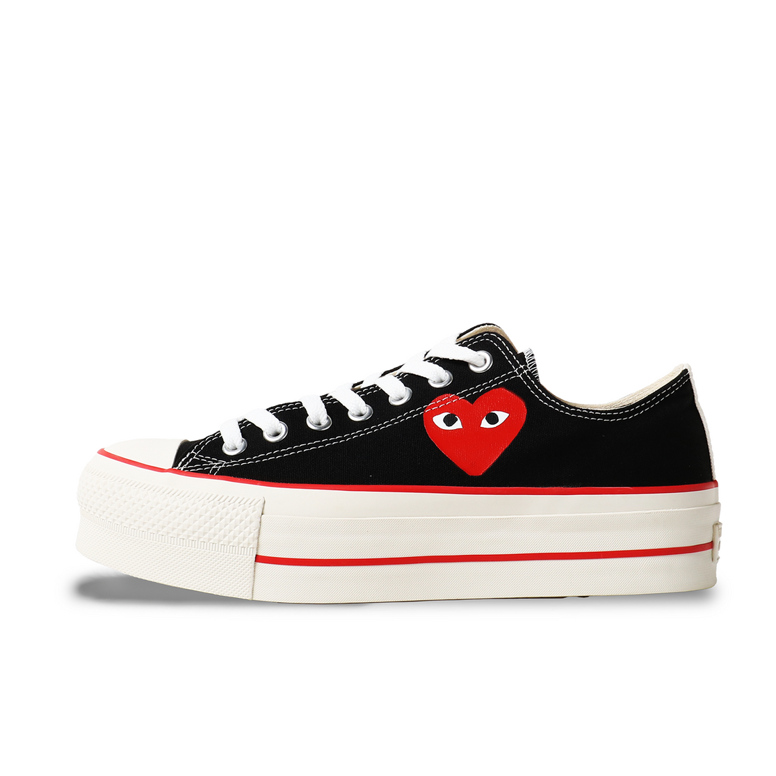 COMME des GARCONS PLAY x CONVERSE - Allstar Low- (Black) [ AZ-K125-001 ...