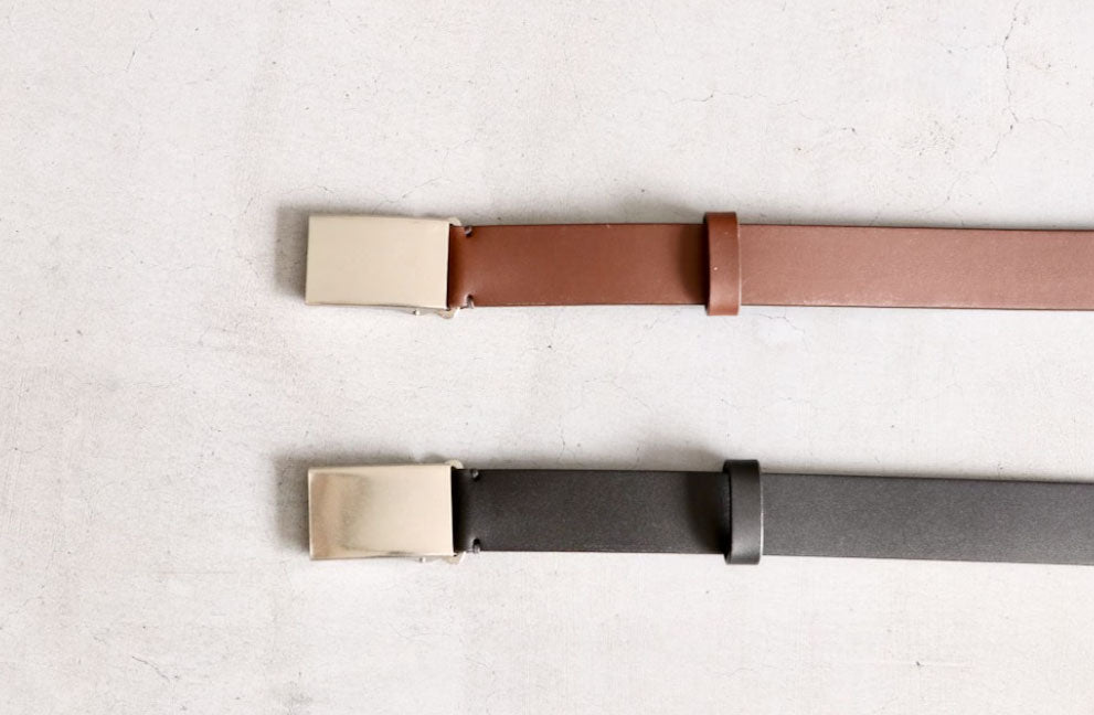 COMME des GARCONS HOMME STEER OIL SMOOTH LEATHER BELT [ HQ-K301-051 ...