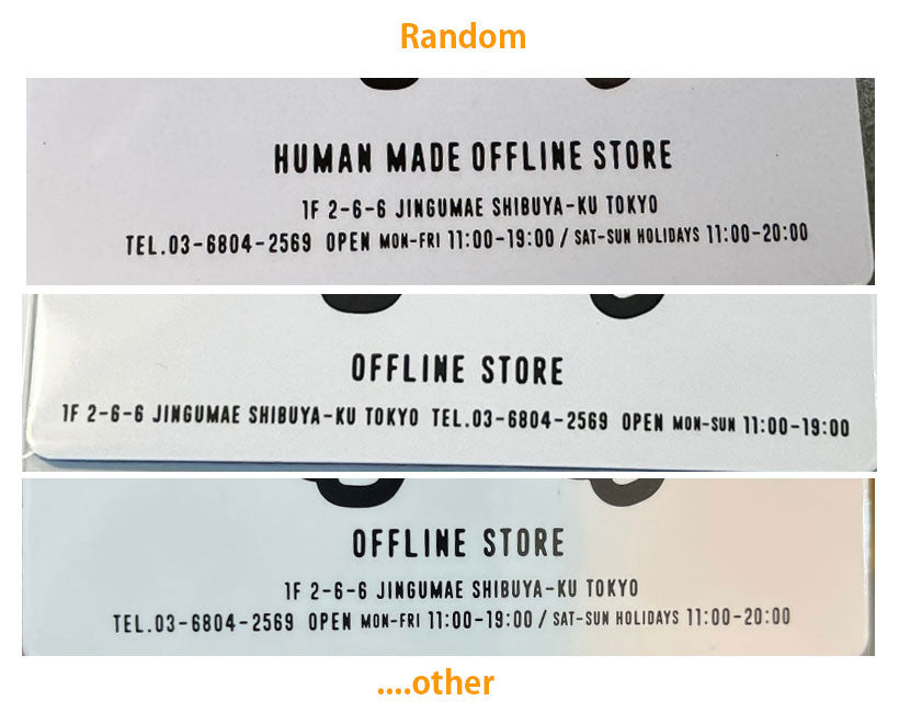 HUMAN MADE HUMAN MADE HARAJUKU MAGNET – cotwohk