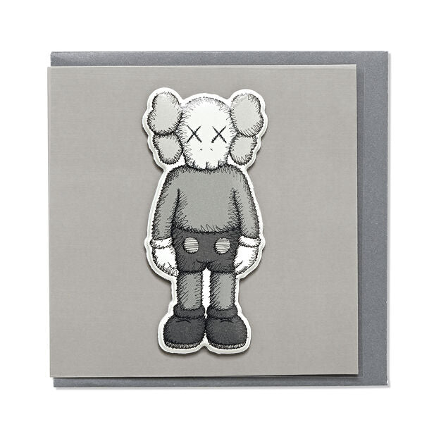 KAWS x NGV PUFFY STICKER & BLANK CARD [ COMPANION - Gray ] – cotwohk
